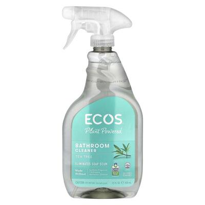 Earth Friendly Products,Ecos，淋浴间清洁剂，茶树，22 液量盎6