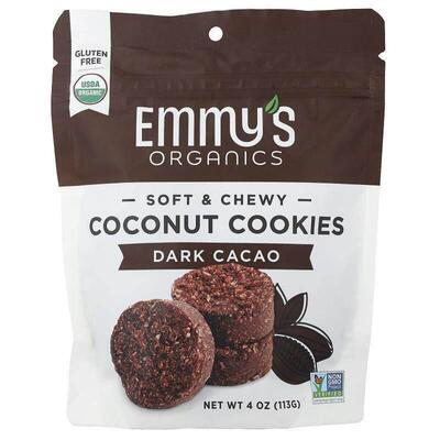 Emmy's Organic Cookies,Soft &amp;amp;amp; Chewy Coconut