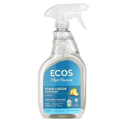 Earth Friendly Products,Ecos，污渍 + 异味去除剂，柠檬香，22