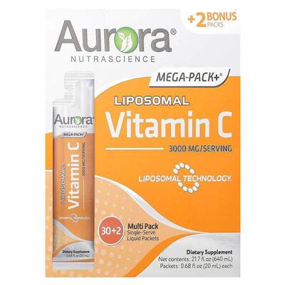 Aurora Nutrascience,Mega-Pack + 脂质体维生素 C