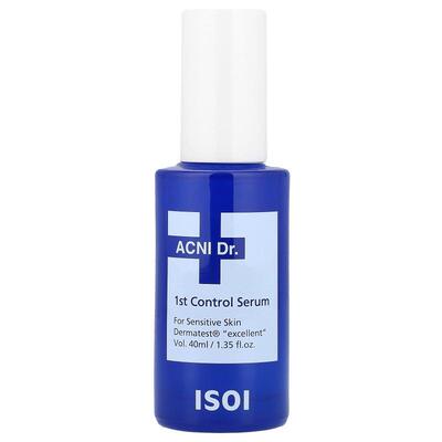 isoi,ACNI Dr. 1st Control Serum, For Sensitive Skin, 1.35 fl