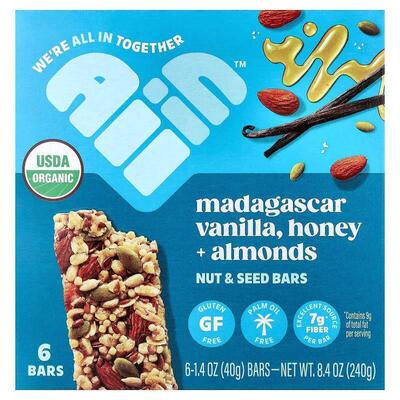 All In Food PBC,Nut &amp;amp;amp; Seed Bars, Madagascar