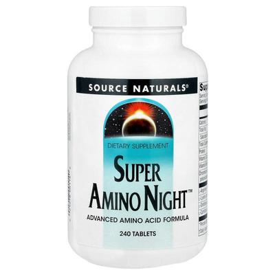 源美,Super Amino Night夜间氨基酸补充片，240片