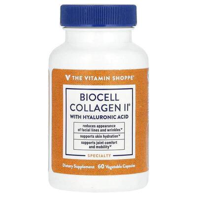 The Vitamin Shoppe,含透明质酸的 BioCell II 型胶原蛋白，60 粒
