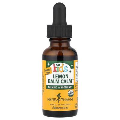 Herb Pharm,儿童柠檬香蜂草舒缓™ 配方，无乙醇，1 液量盎司（30