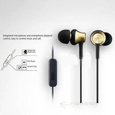 Original Sony MDR EX650AP In ear Headset Wired with Microph