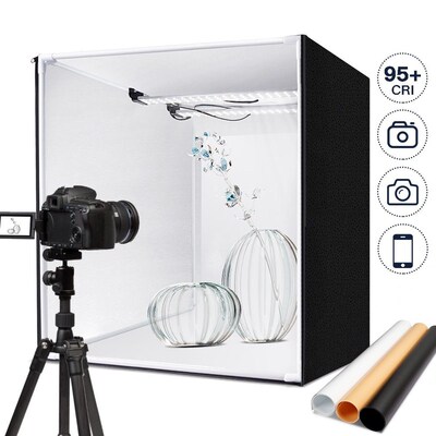 60*60 cm Photo box M60 photography studio lightbox  48W phot