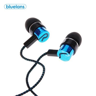 Universal 3.5mm In-Ear Earbud Wired Stereo Braid Cord Earpho