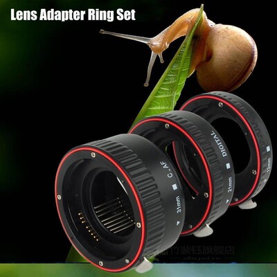 Auto Focusing Macro Extension Lens Adapter Tube  Set 13/21/3