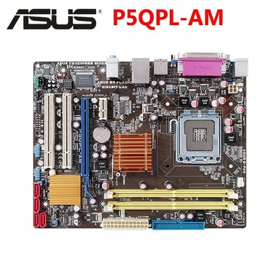 Original ASS P5QPL-AM 800Mhz 667Mhz DDR2 P5QPL AM LGA 775 Mo