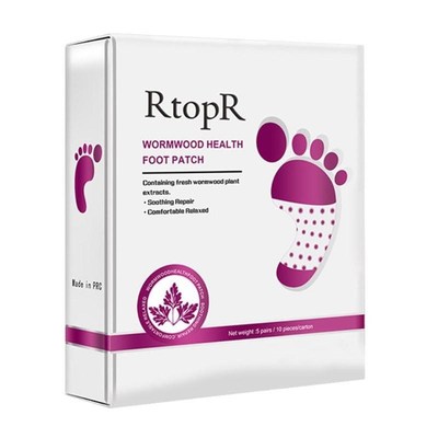 10 pairs RtopR Tradition Chinese Medicine Detox Foot Patch