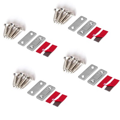 *4  Magnetic Cabinet Door Closer Catch ltra Thin  Wardrobe b