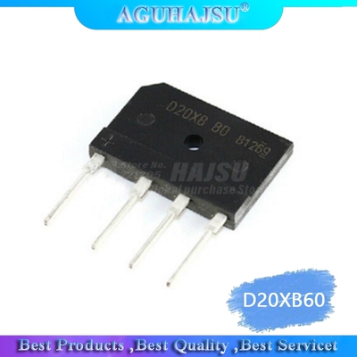 2Pcs D20XB60 D20SB60 D20XB80 D20SB80 DIP-4 25A 600V/800V Bri
