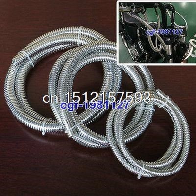 Set Of Chrome PVC Motorcycle Cable Cover For Honda Shadow St