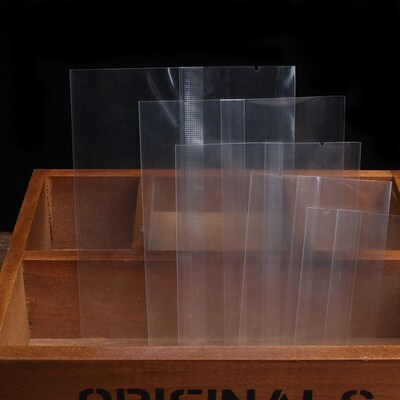 Full transparent machine seal bag cranberry snow crisp nouga