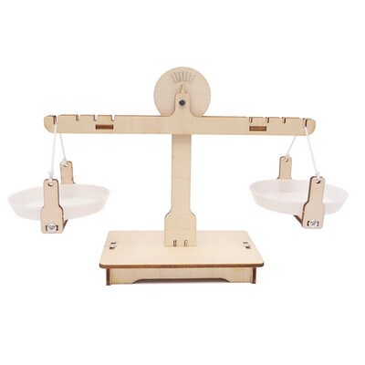 DIY Montessori Educational Wooden Balancing Scale Math Learn