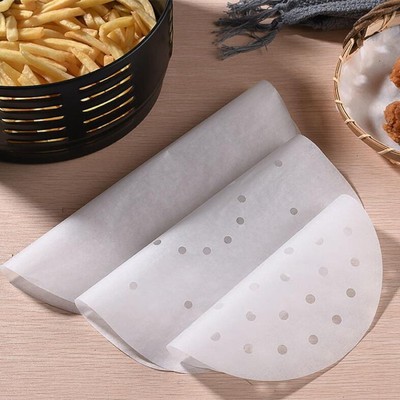 100pcs/Set 20cm Airfryer Accessories Air Fryer Paper Oilpape