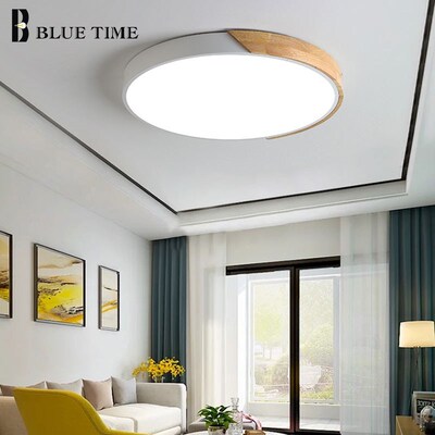 Modern Led Chandeliers Metal Colorized Round 5cm hin LED Cei