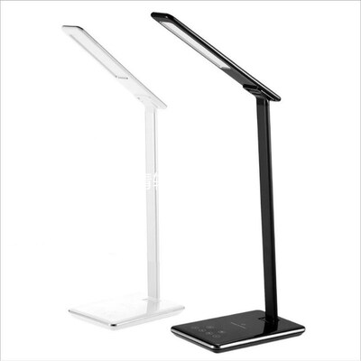 New LED smart phone wired wireless charging desk lamp Multif