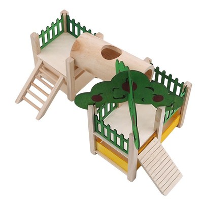 Pet Hamster Playground Playground Elevated Gym Gym Playpen L