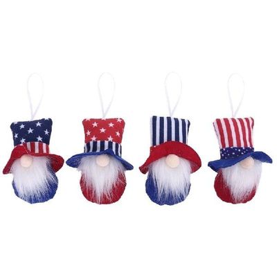 4Pcs Patriotic Gnome Gifts Independence Day Gnomes,Veterans