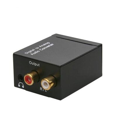 Portable 3.5 Mm Jack Coaxiale Audio Decoder Reinforcer Glass