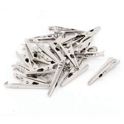 Electric Test Uninsulated Alligator Clip Crocodile Clamp 20