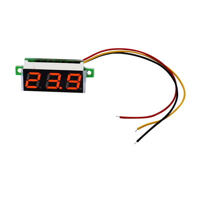 Mini 0.36 inch DC 0-100V 3 bits Red LED Display Panel Meter
