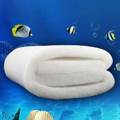 White Aquarium Fish Tank Biochemical Cotton Filter Pad Mat