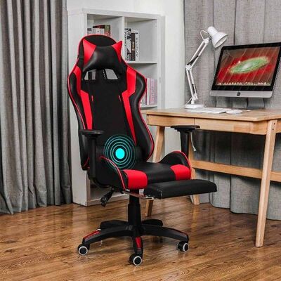Swivel Massage Chair Office Home WCG Chair Gaming Computer
