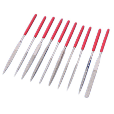 10pcs 140mm Needle Files Jeweler Carving Craft Tool Glass St