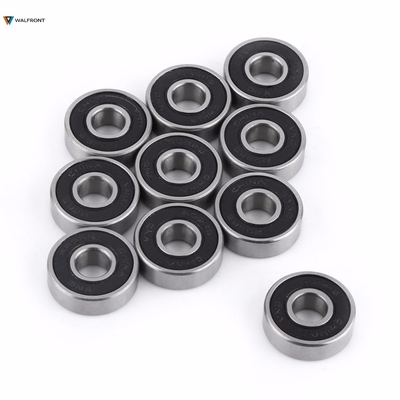 10Pcs 608 2RS Ball Bearings ABEC-5 8X22X7mm Skateboard Ball