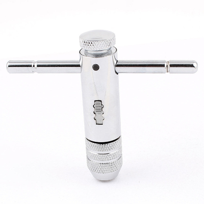 Ajustable HSS T-Handle Reversible Ratchet Wrench Tapping Thr