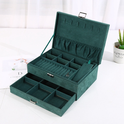 Hot Jewelry Box for Women Jewelry Display Case Anti Tarnish