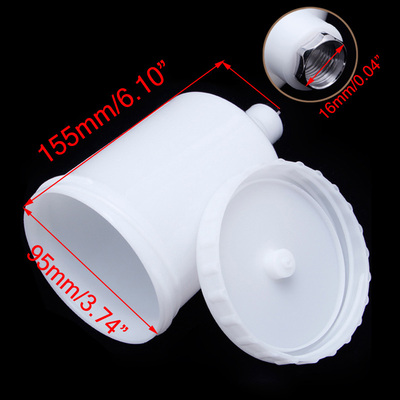 Gravity Feed Spray Paint Gun Cup Pot Fastmover Threaded Conn