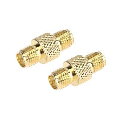 2cps 50 ohms SMA Female to Female Plug Barrel Straight RF Co