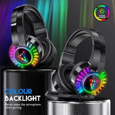 Rgb Wired Gaming Headphones With Microphone For Computer