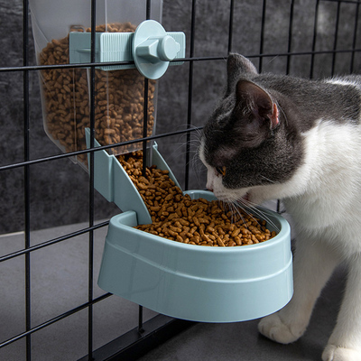 Automatic Food Container Dispenser Bowl Pet Water Bottle