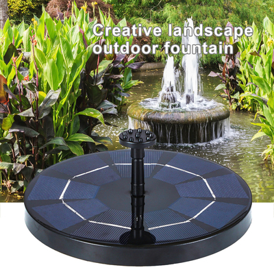 Floating Solar Fountain Garden Waterfall Fountain Pool Pond