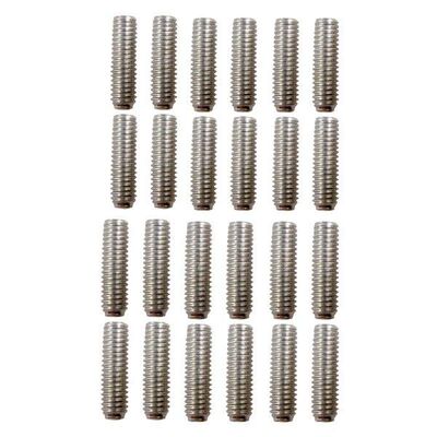 Perfeclan 24 Pieces Guitar Saddle Bridge Hexagon Screws for