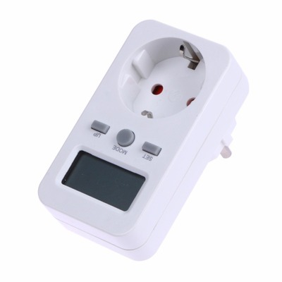Digtal Energy Meter Socket Plugin Power Meter Energy Monitor