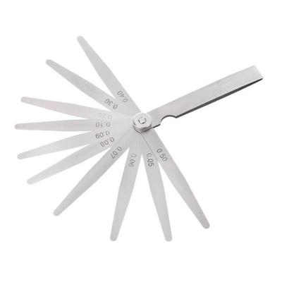0.05-1mm 10 Blade Feeler Gauge Gage Thickness Measurment Too