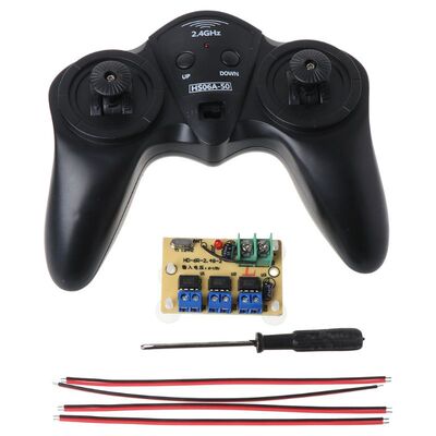 6CH High-power 2.4G 50 Meter Remote Control with Receiver 6-