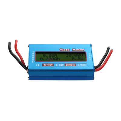 LCD Watt Meter Battery Balance 60V100A DC RC Volt Ammeter Am