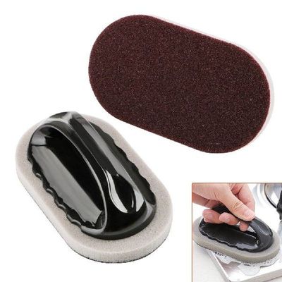 Kitchen Clean Tools Bath Tiles Sponge with Handle Diamond