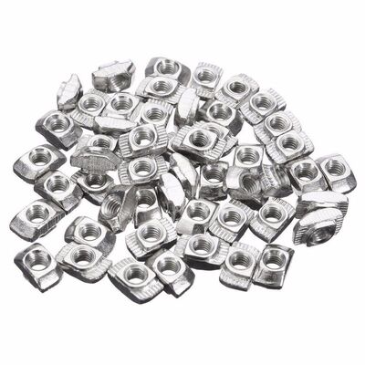50pcs M420 TNut Female Thread T Slot Hammer Head Drop in Nut