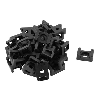 Screw Bracket Mount Saddles Bases Cable Tie Bracket 23mmx16m