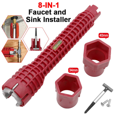 8 In 1 Faucet And Sink Installer Multifunctional Wrench Tool