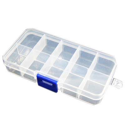 2Pcs 10-Slot Resistors Electronic Component Case Box