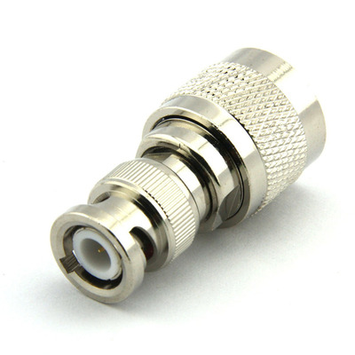 BNC Male to N Male RF Electrical Wire Terminal Copper Connec